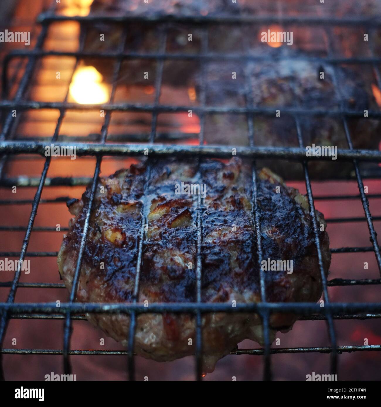 Flaming steaks hi-res stock photography and images - Alamy