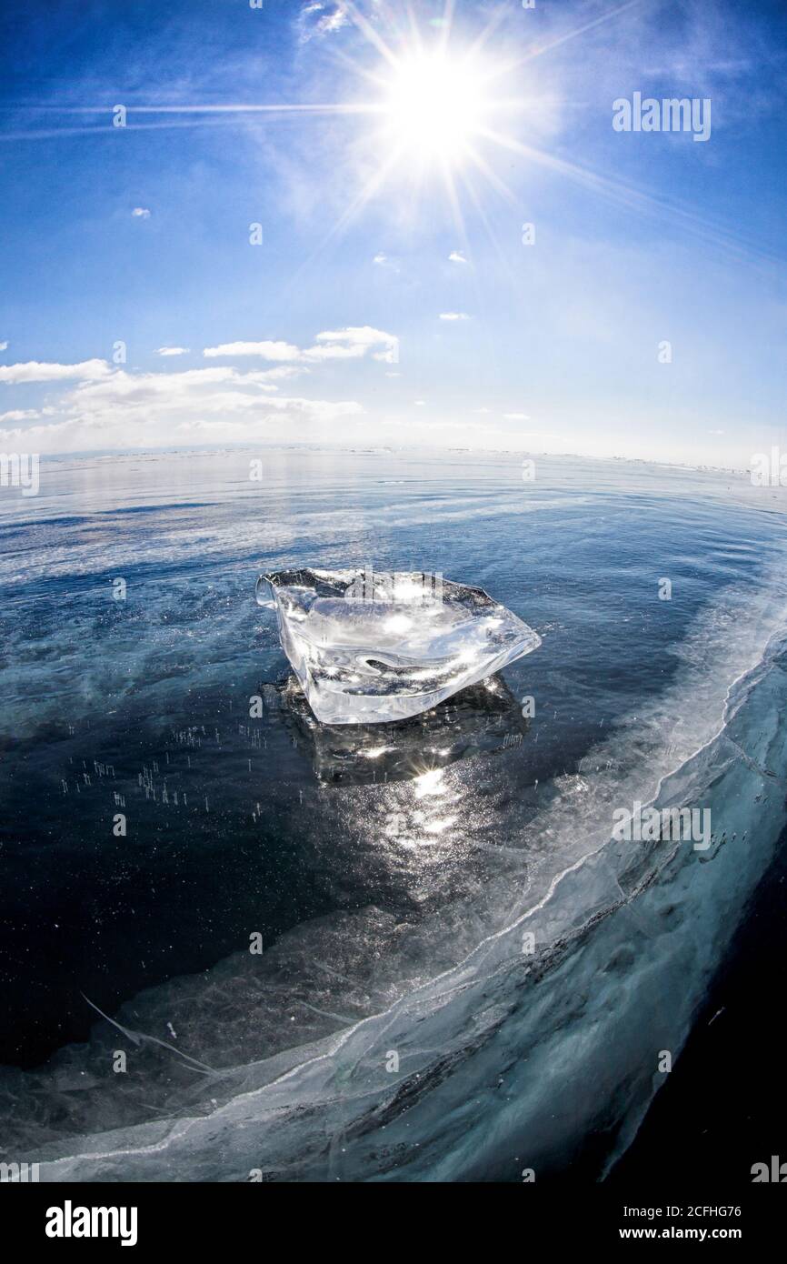 Arctic broken sea ice sun hi-res stock photography and images - Alamy