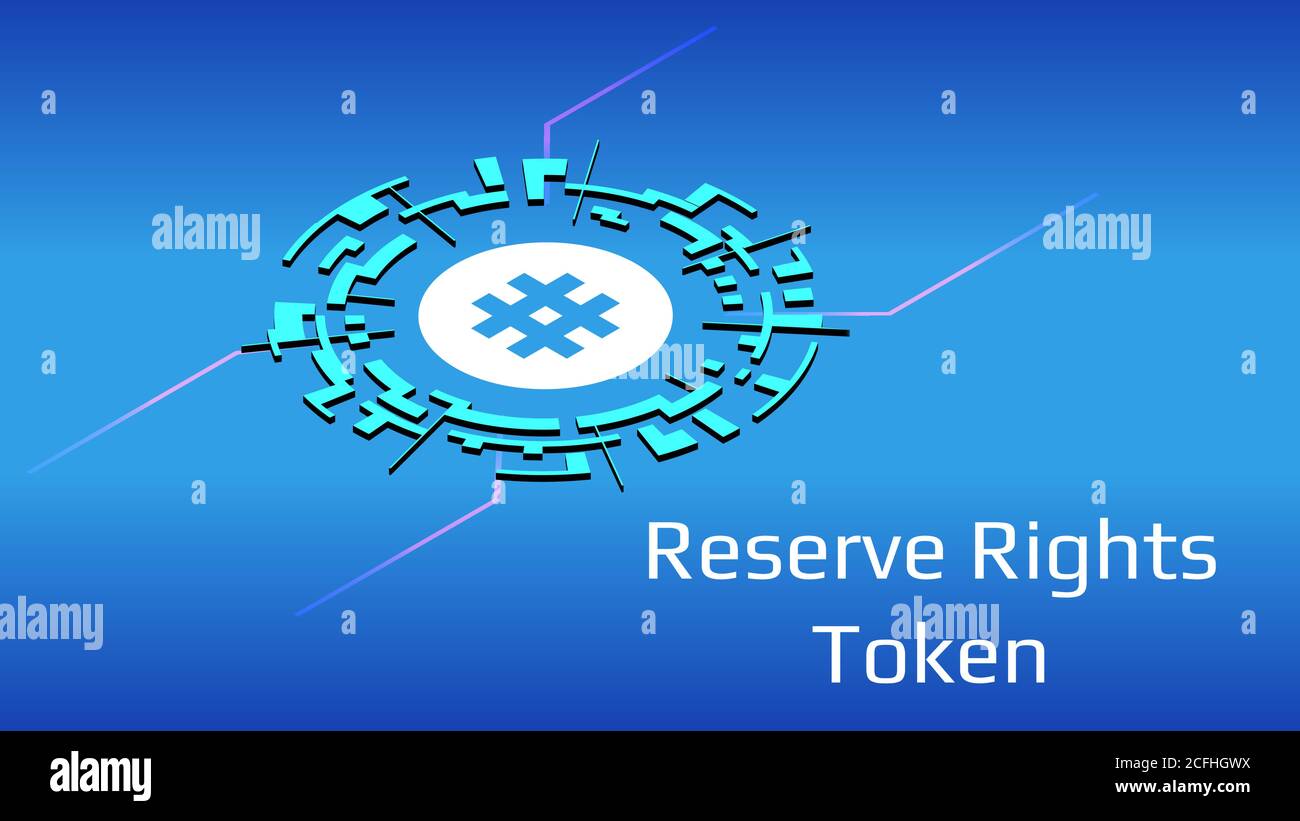 Reserve rights token logo Stock Vector Images - Alamy