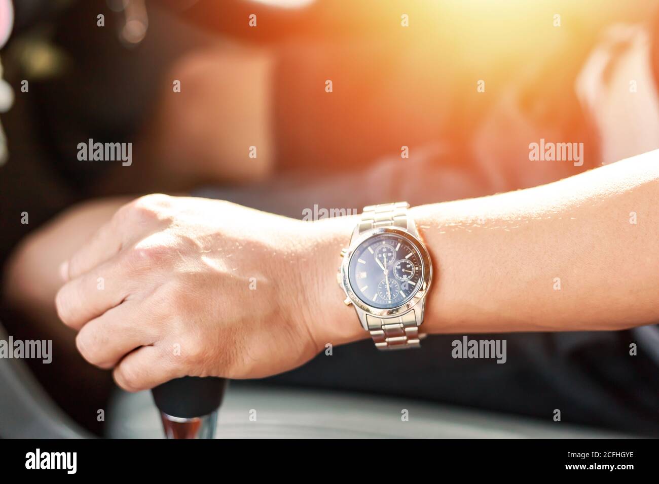 Car mirror right hand drive hi-res stock photography and images - Alamy