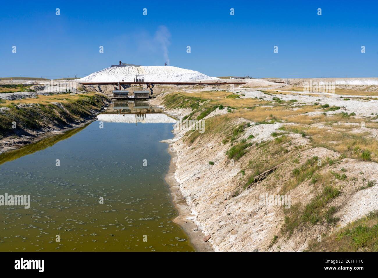A salt mine near Chaplin, Saskatchewan, Canada Stock Photo - Alamy