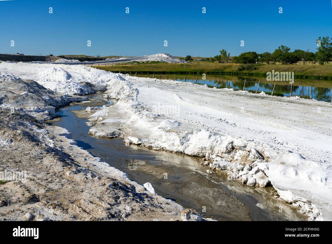 A salt mine near Chaplin, Saskatchewan, Canada Stock Photo - Alamy
