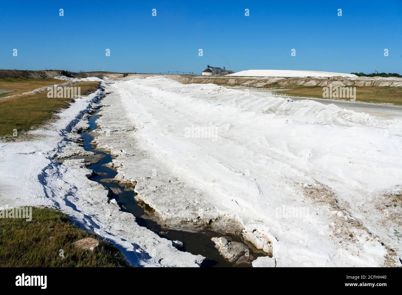 A salt mine near Chaplin, Saskatchewan, Canada Stock Photo - Alamy