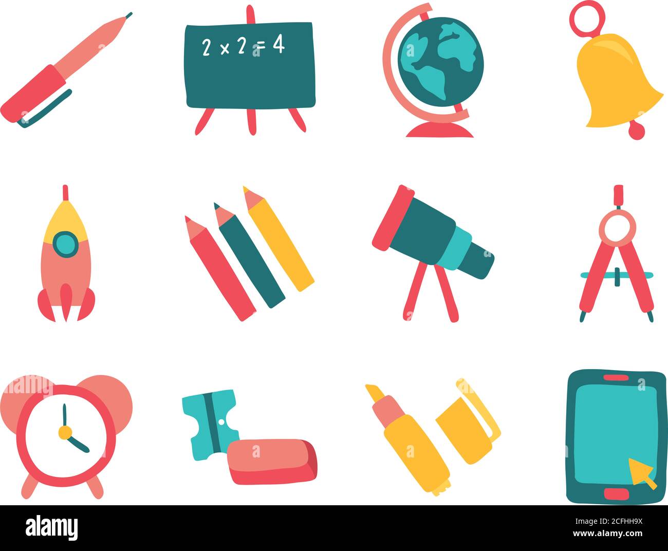 12 item Stock Vector Images - Alamy