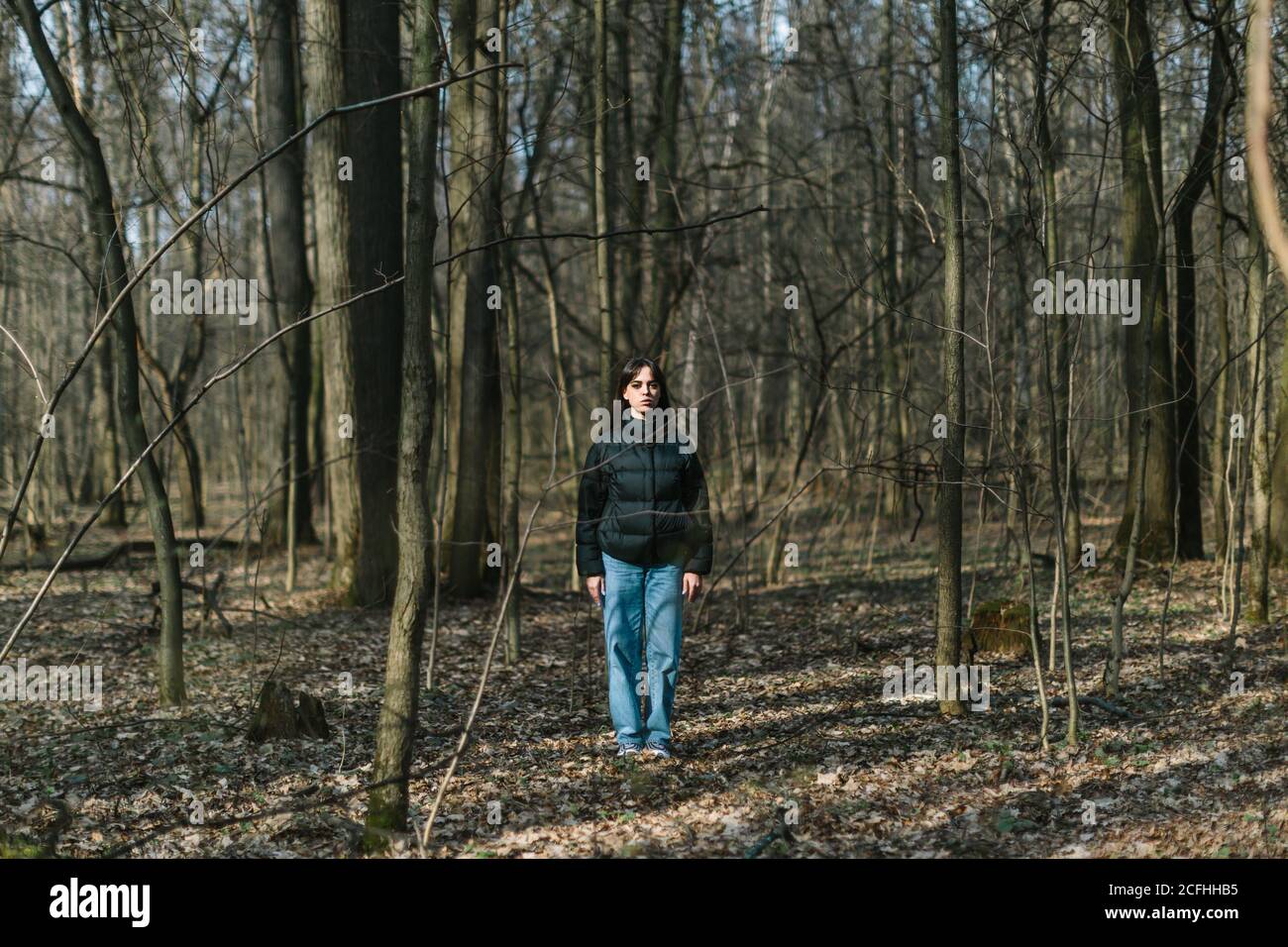 Self isolation in nature hi-res stock photography and images - Alamy