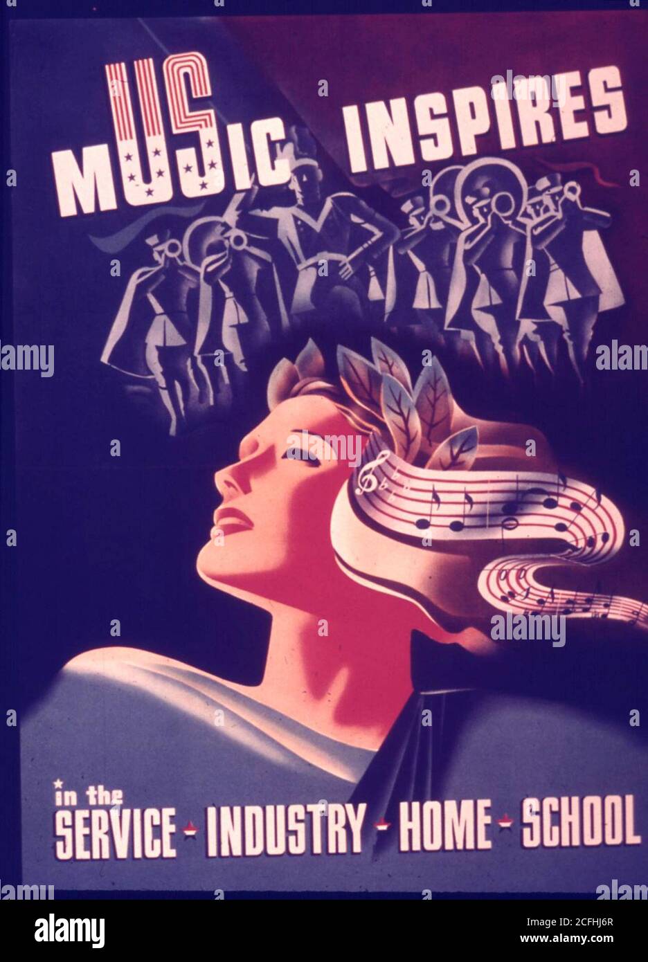 1940s Music Poster High Resolution Stock Photography and Images - Alamy