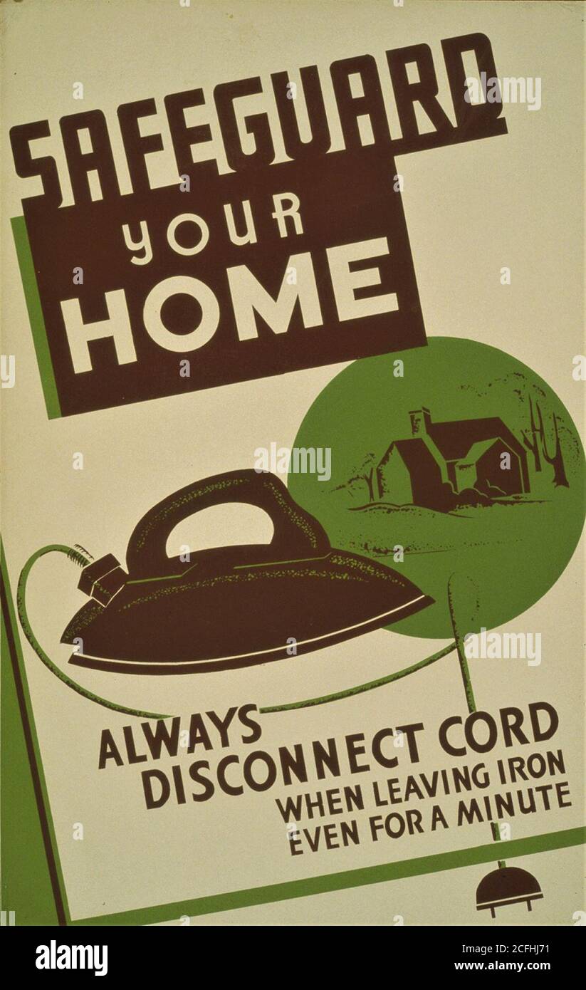 Safety home 1940s hi-res stock photography and images - Alamy
