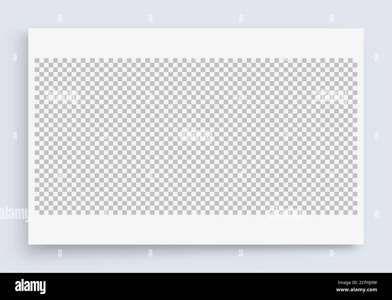 Photo frame mockup. Chess board background. Blank space for your design ...