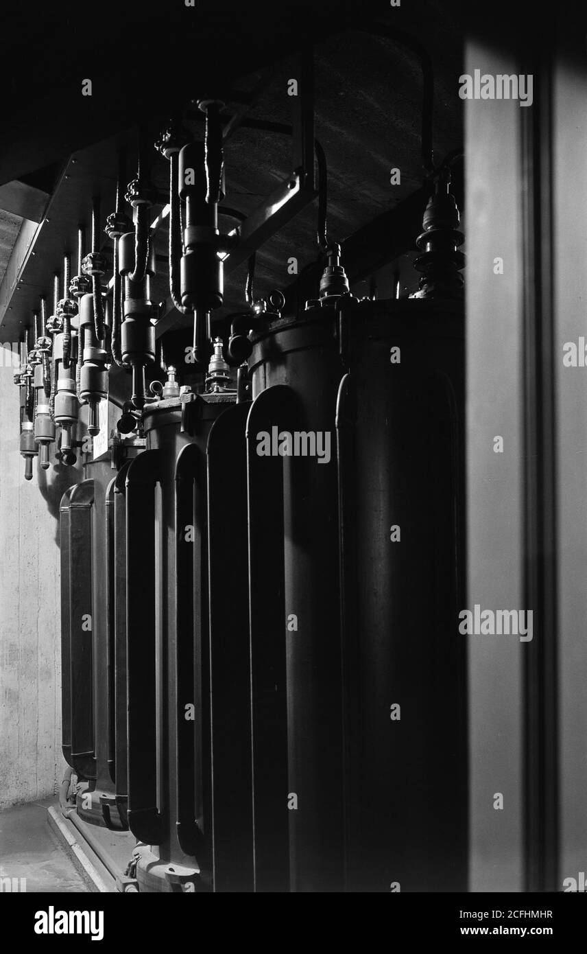Power transformers Black and White Stock Photos & Images - Alamy