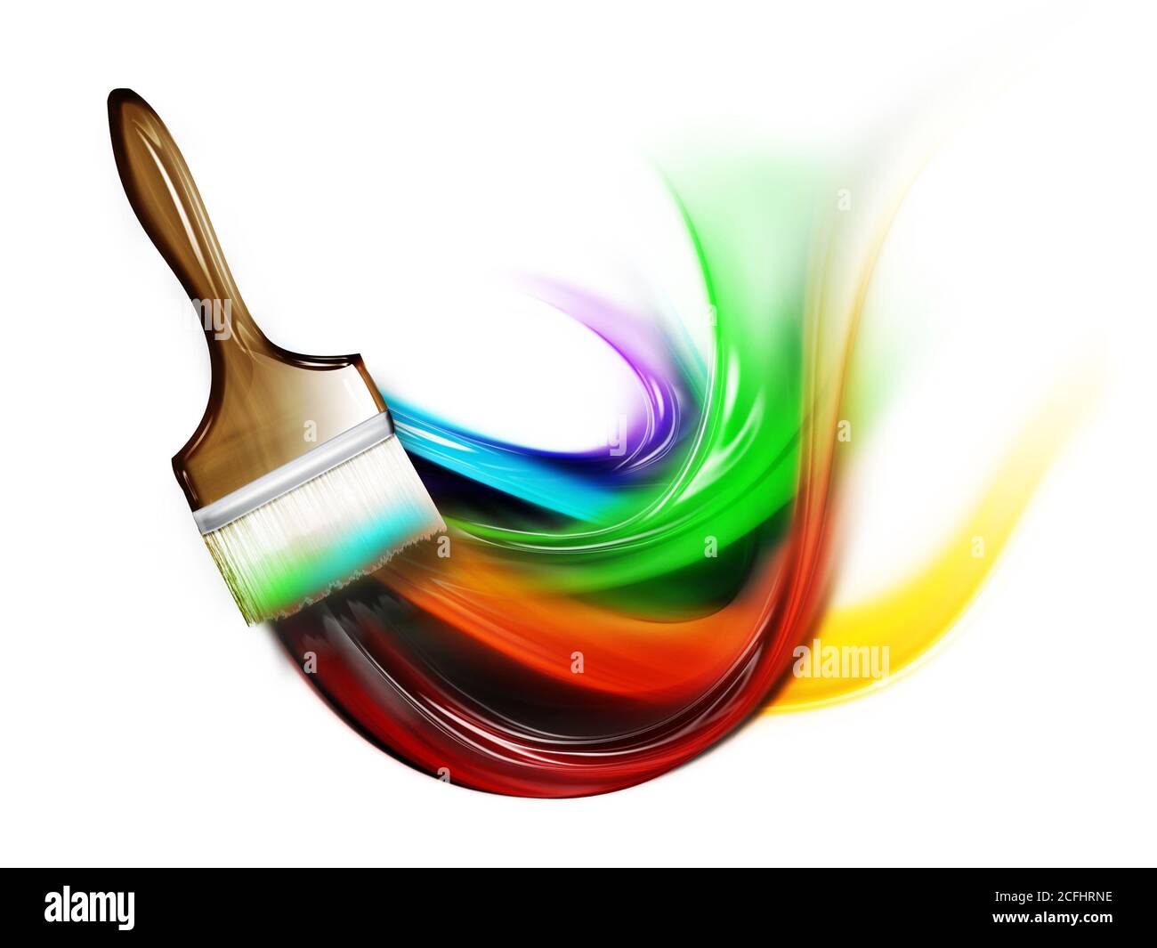 Paintbrush drawing hi-res stock photography and images - Alamy