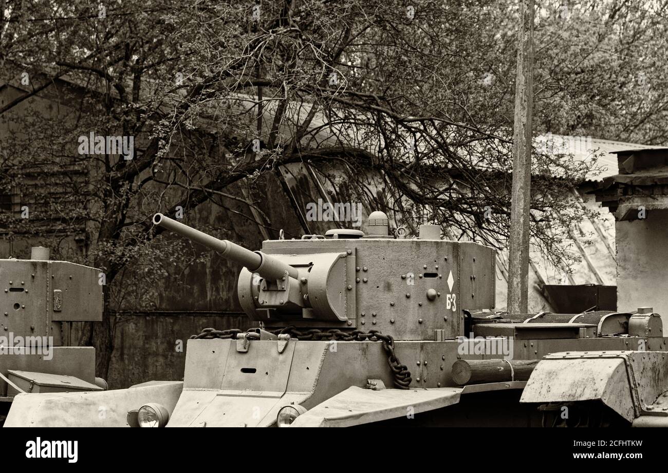 Photo Of Light Tank High Resolution Stock Photography and Images - Alamy