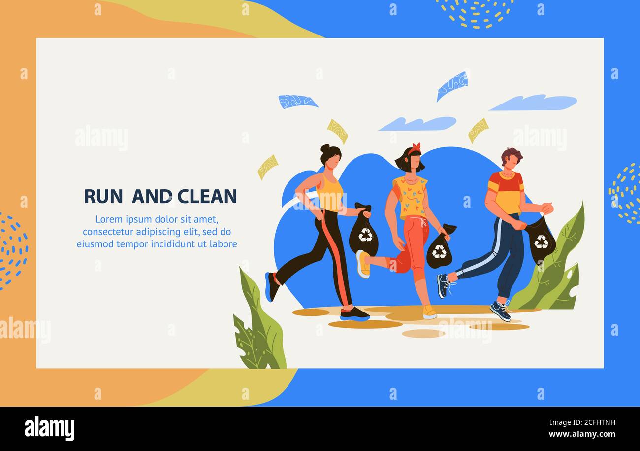 Marathon waste Stock Vector Images - Alamy