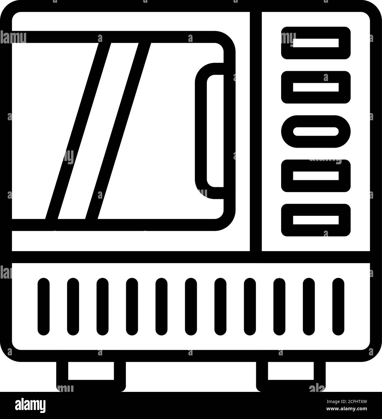 Convection oven icon, outline style Stock Vector Image & Art - Alamy