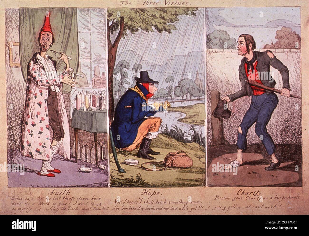 The three virtues hi-res stock photography and images - Alamy