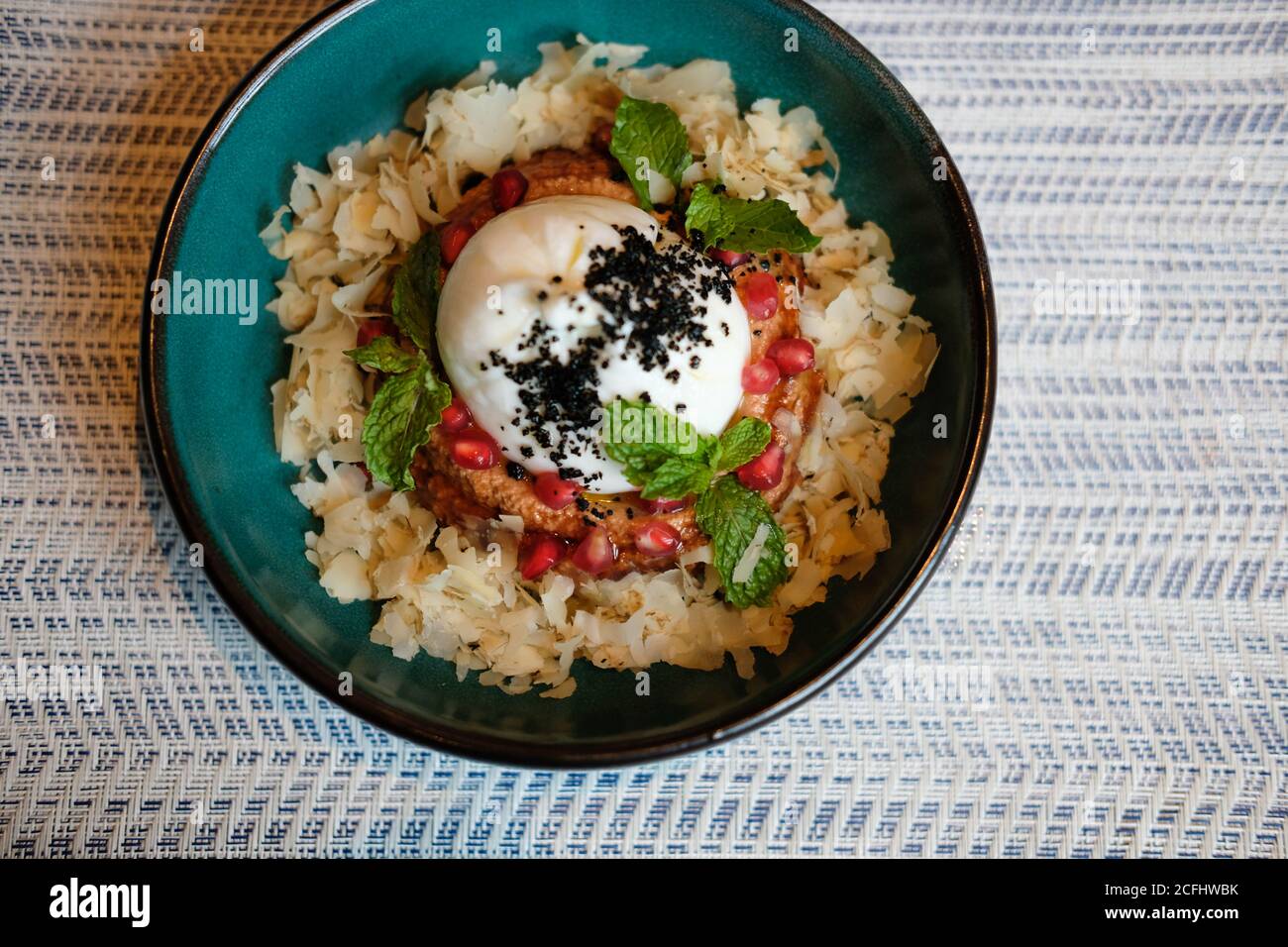 muhammara dip & burrata cheese. turkish lebanese syrian vegetarian ...