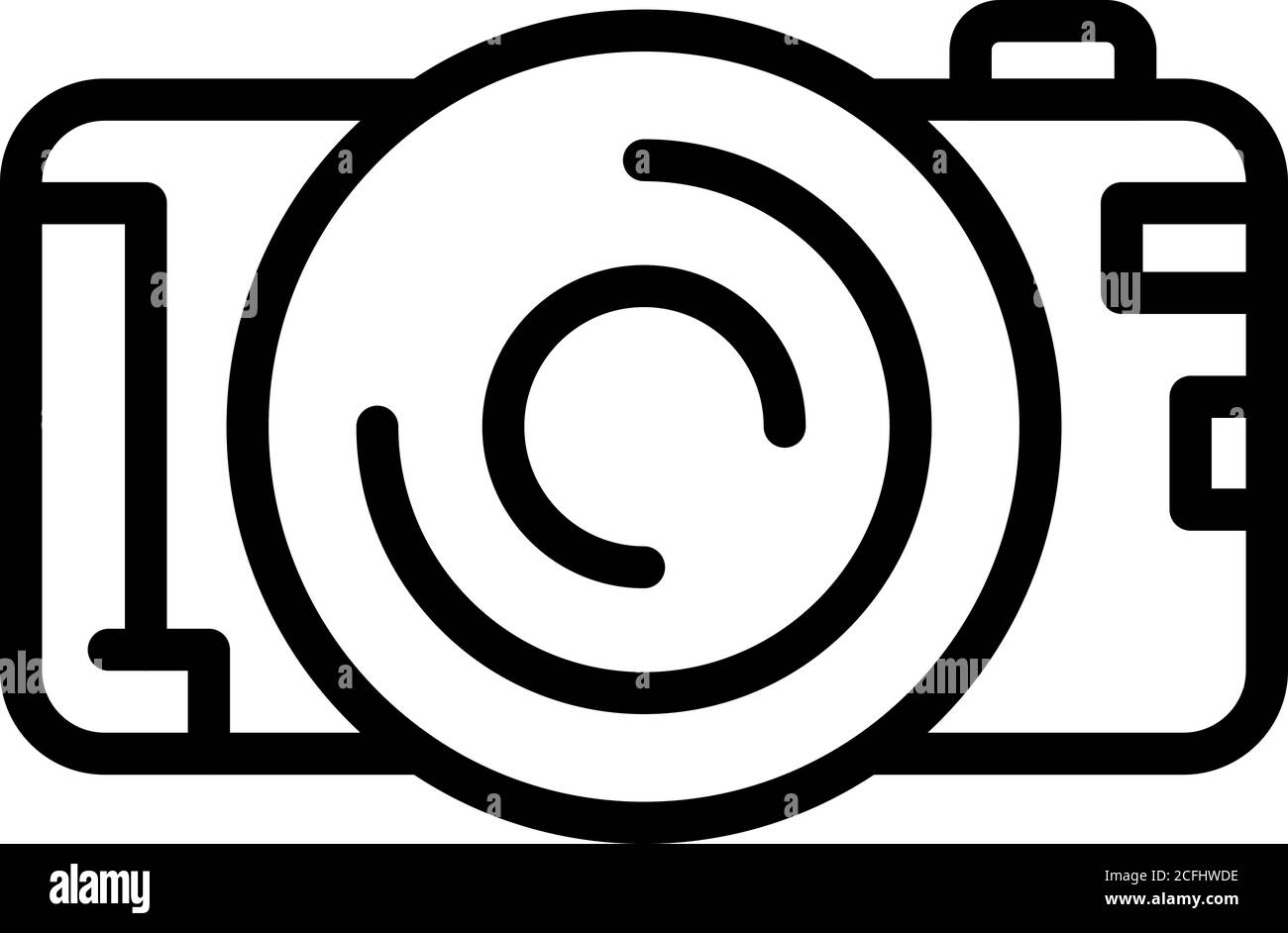 Video camera icon, outline style Stock Vector Image & Art - Alamy