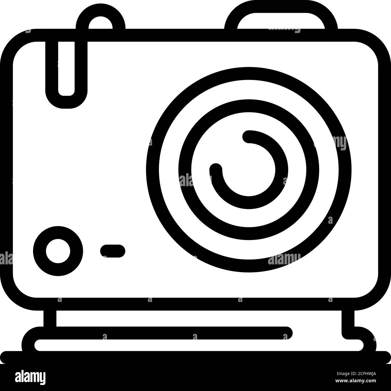 Film camera icon, outline style Stock Vector Image & Art - Alamy