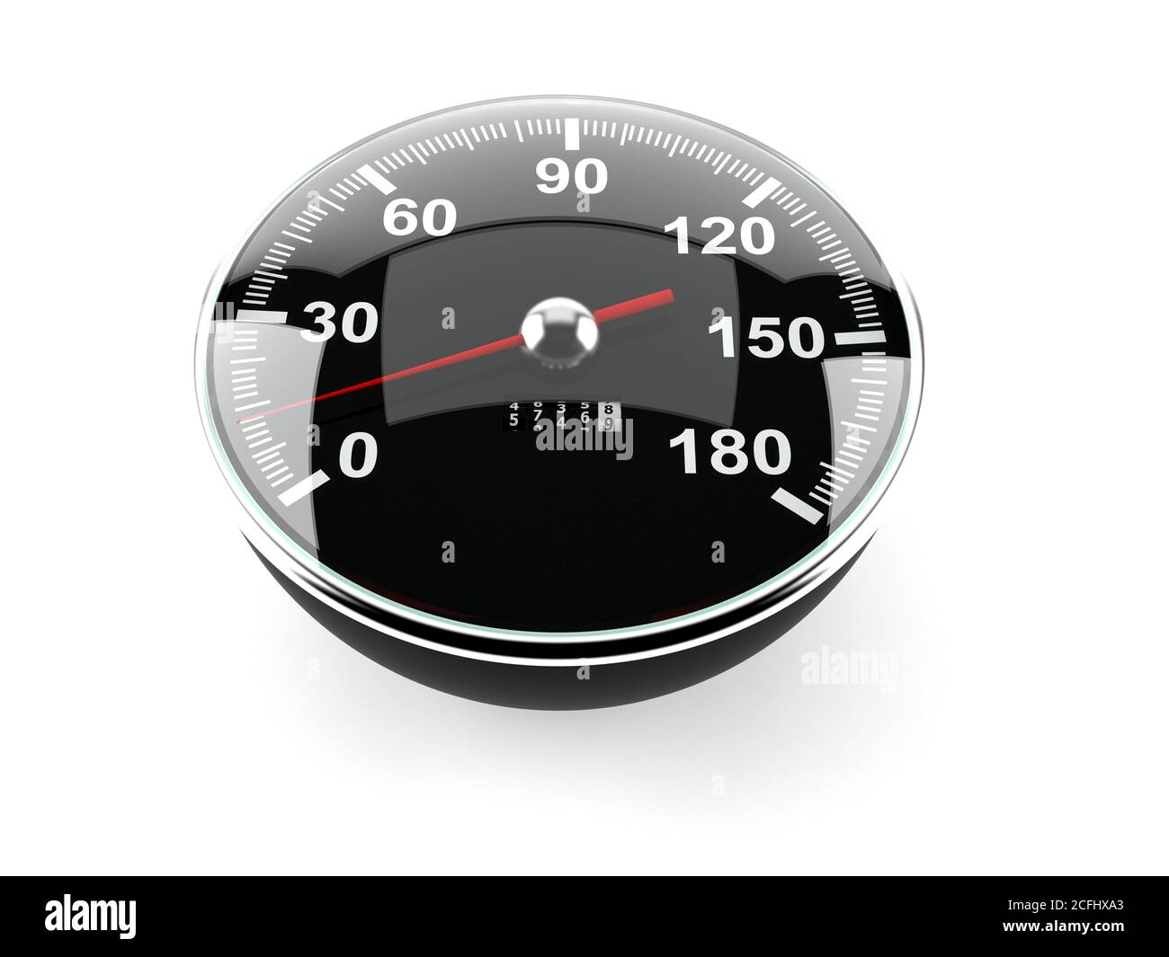 Meter isolated on white background Stock Photo - Alamy