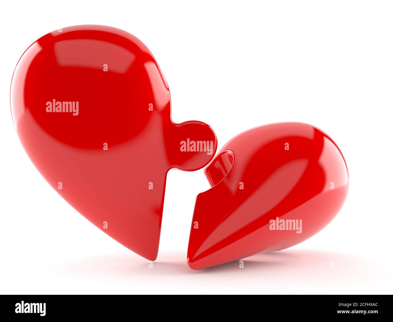 Separated heart hi-res stock photography and images - Alamy