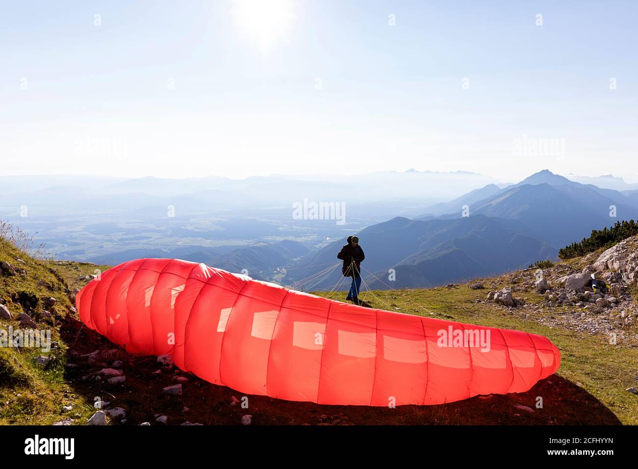 Launch paraglide hi-res stock photography and images - Alamy