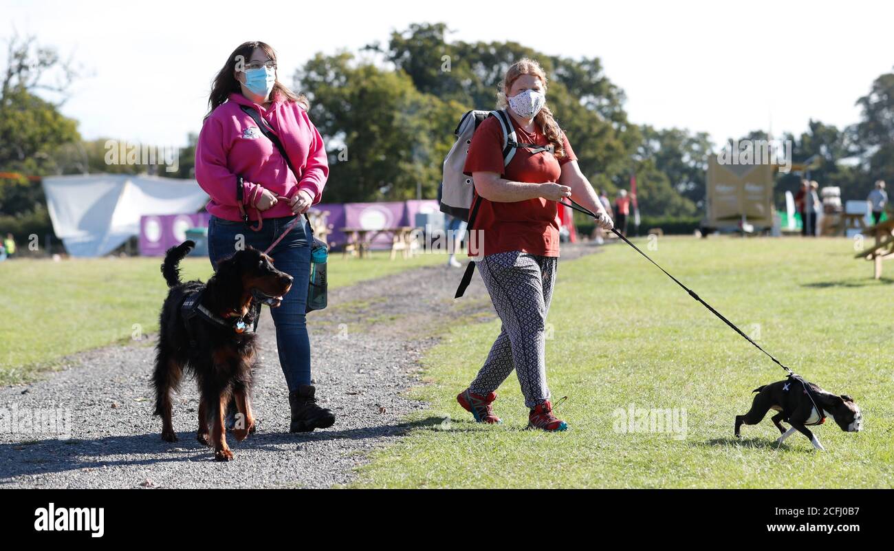 Burley, UK. 5th September 2020. The Dogstival festival for dogs and dog ...