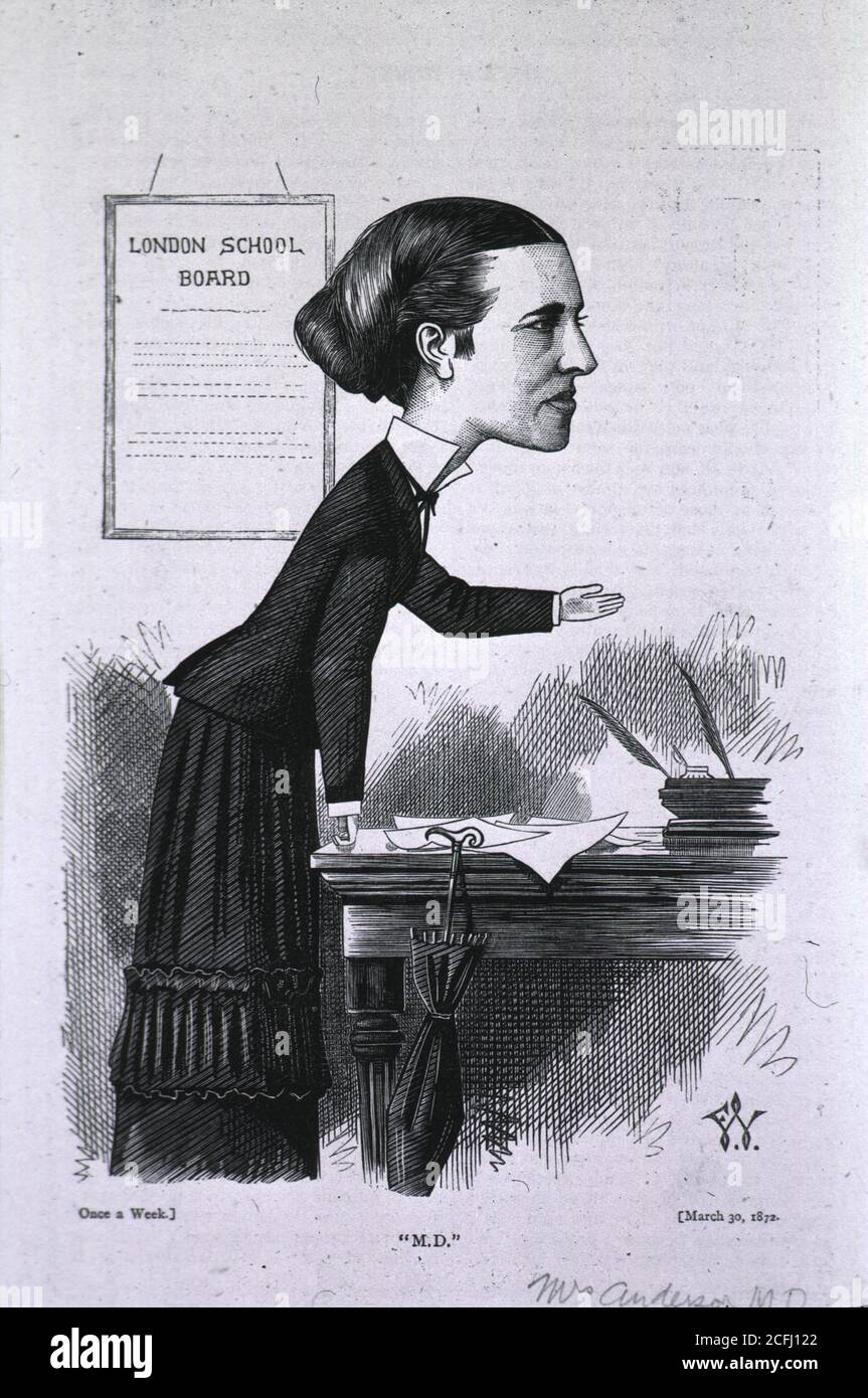 Elizabeth garrett anderson portrait hi-res stock photography and images ...