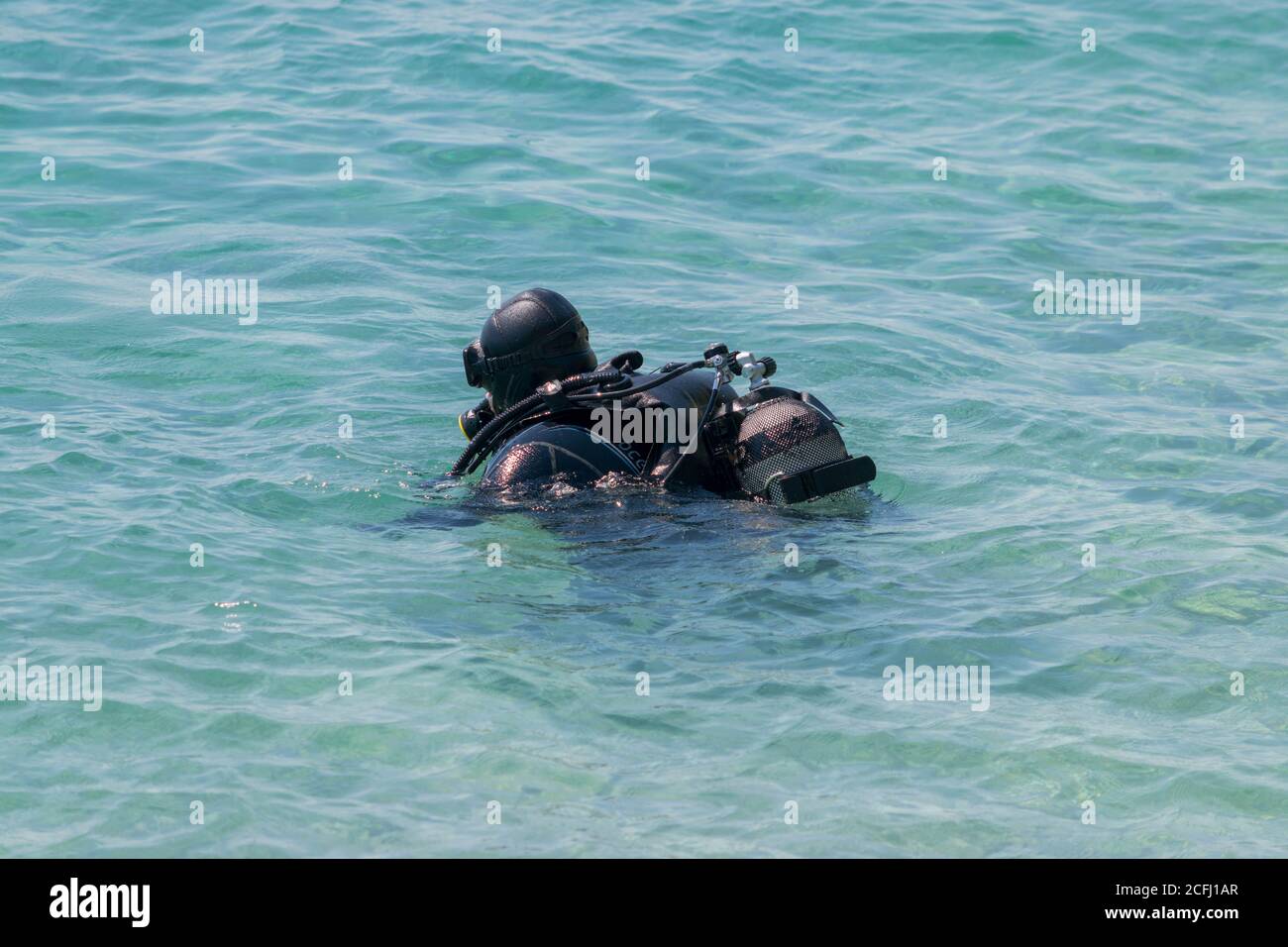 Taucher unter wasser hi-res stock photography and images - Alamy