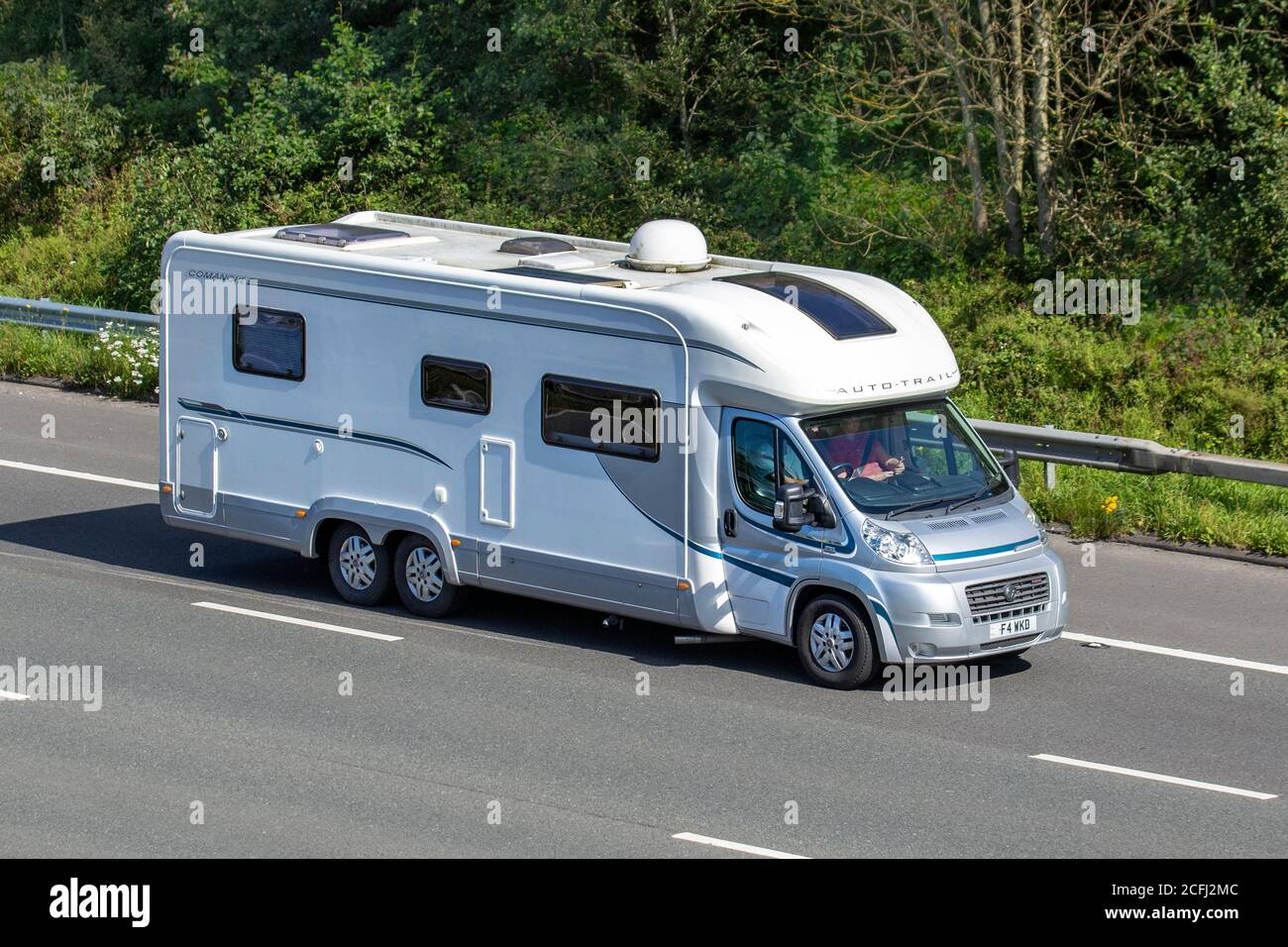 Auto trail frontier comanche coachbuilt motorhome hi-res stock ...