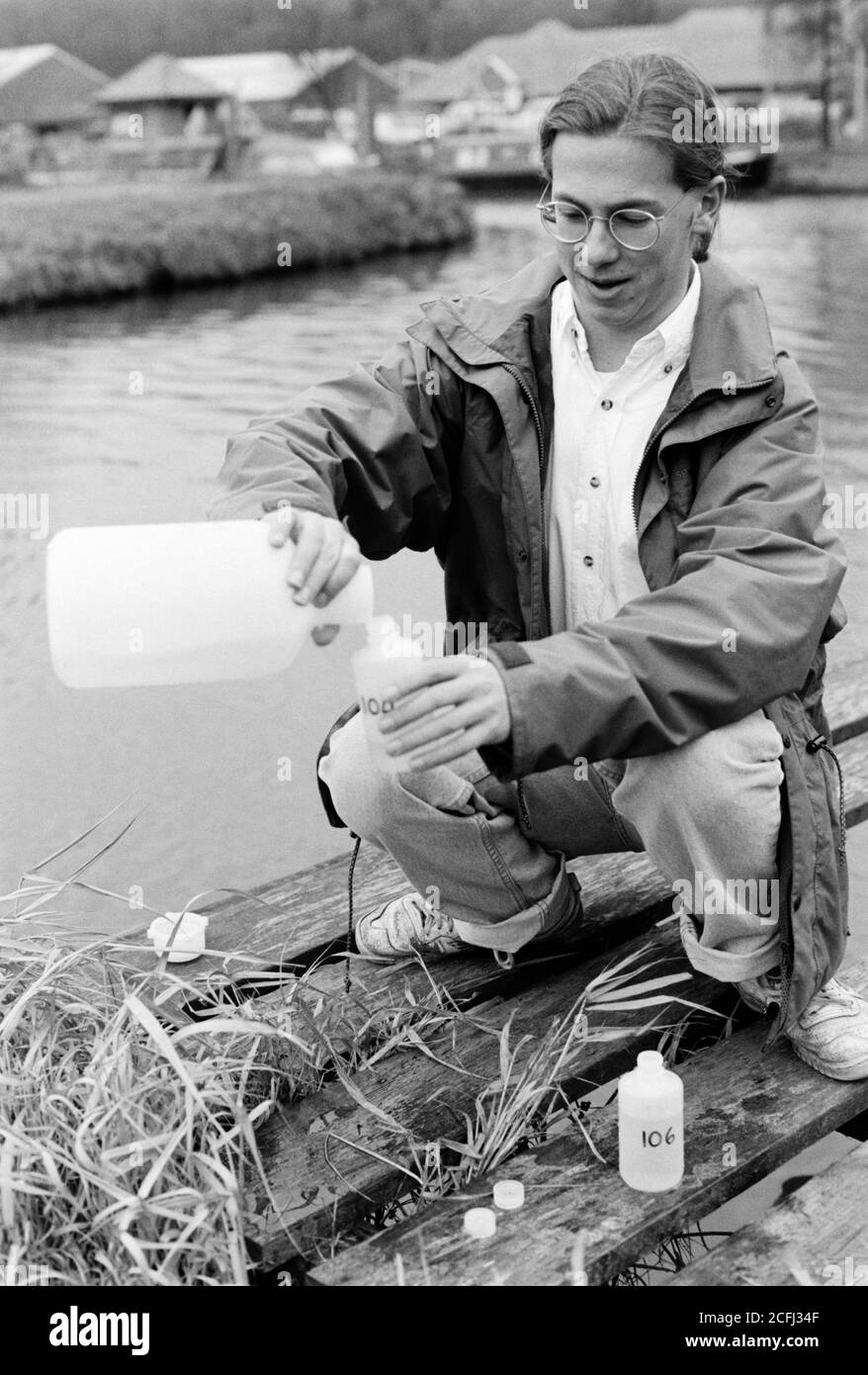 William “Bill” Bloss at the Institute of Oceanographic Sciences, Brook ...