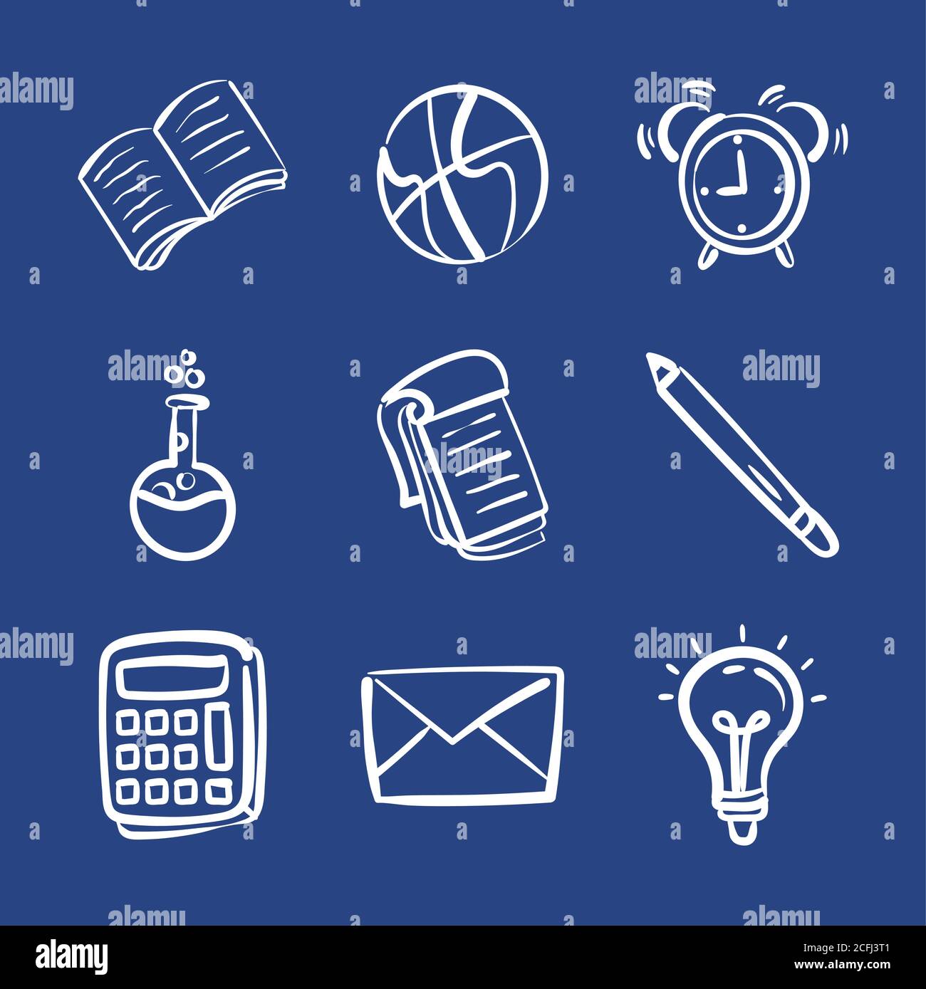 Nine item Stock Vector Images - Alamy