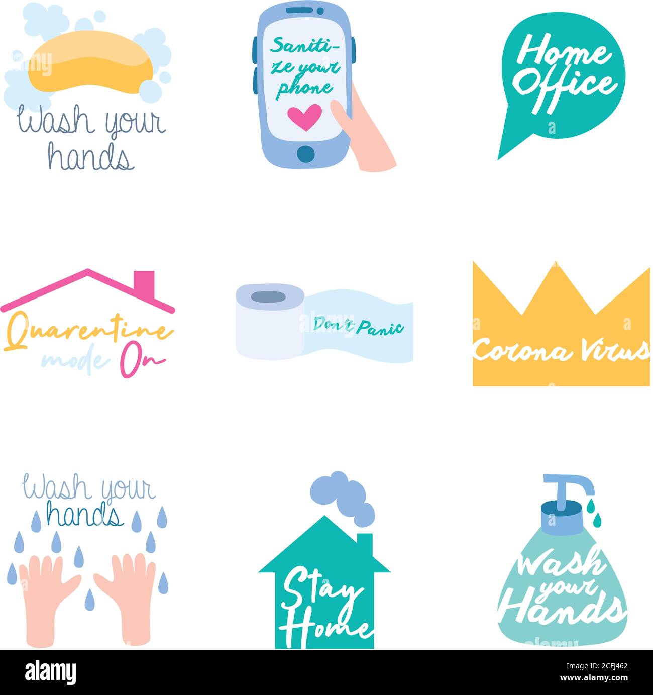 Virus nine Cut Out Stock Images & Pictures - Alamy