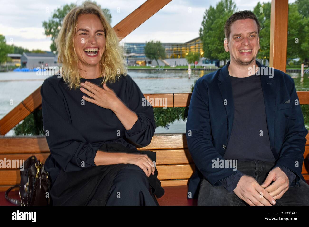 Starnberg, Germany. 05th Sep, 2020. The actress Nina Hoss and Dominik ...
