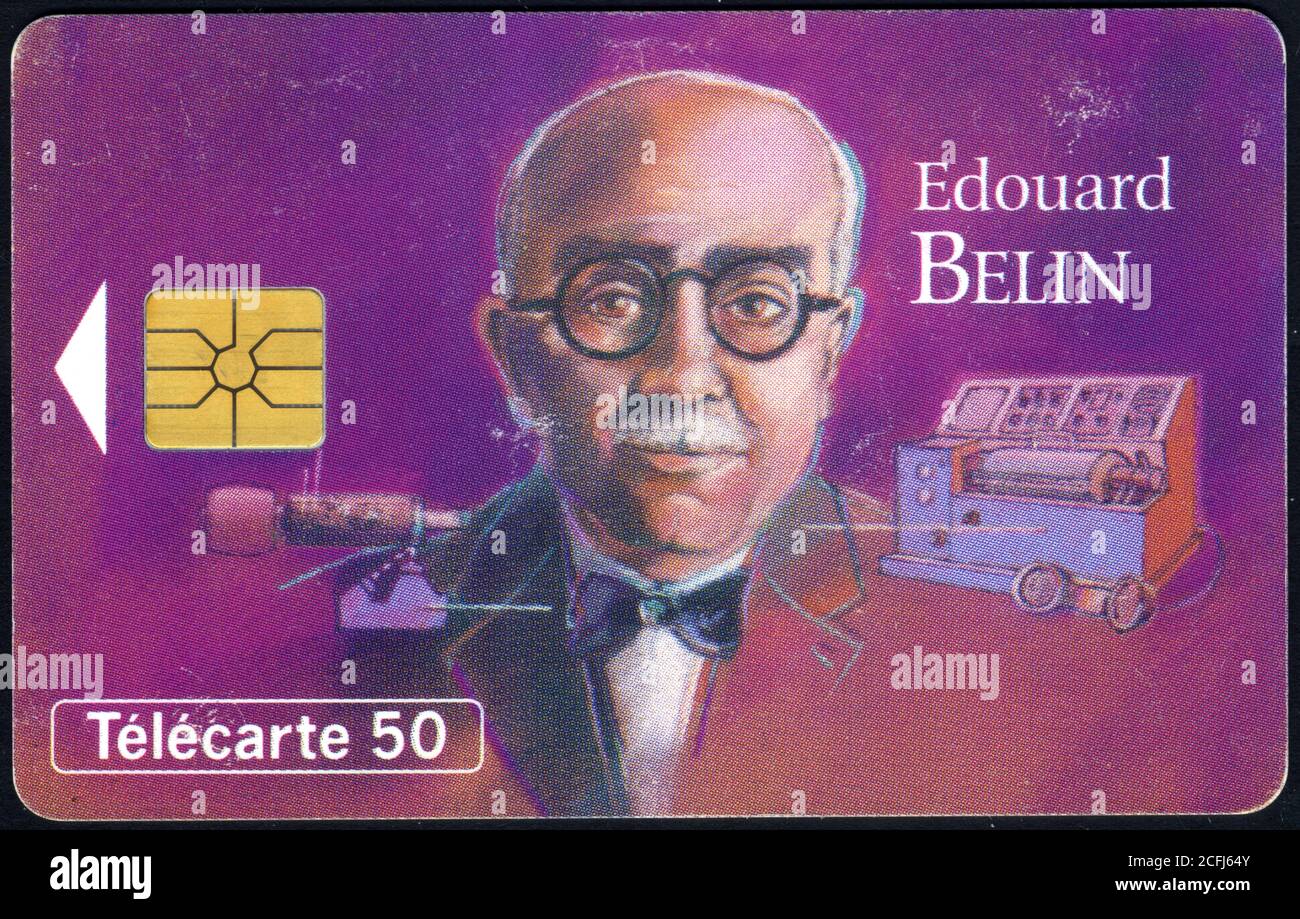 Edouard belin hi-res stock photography and images - Alamy