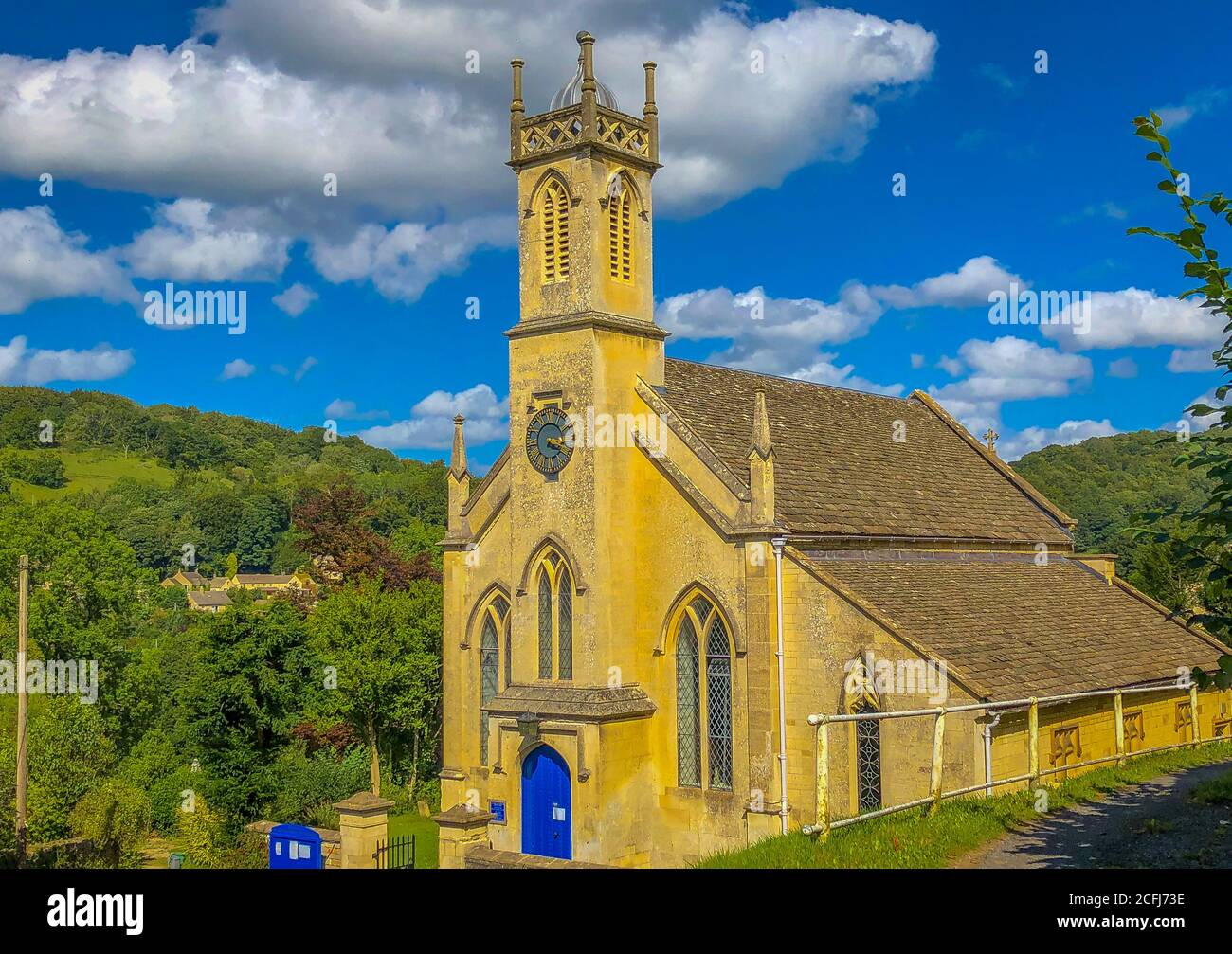 St John the Apostle church, Sheepscombe, Gloucestershire Stock Photo ...