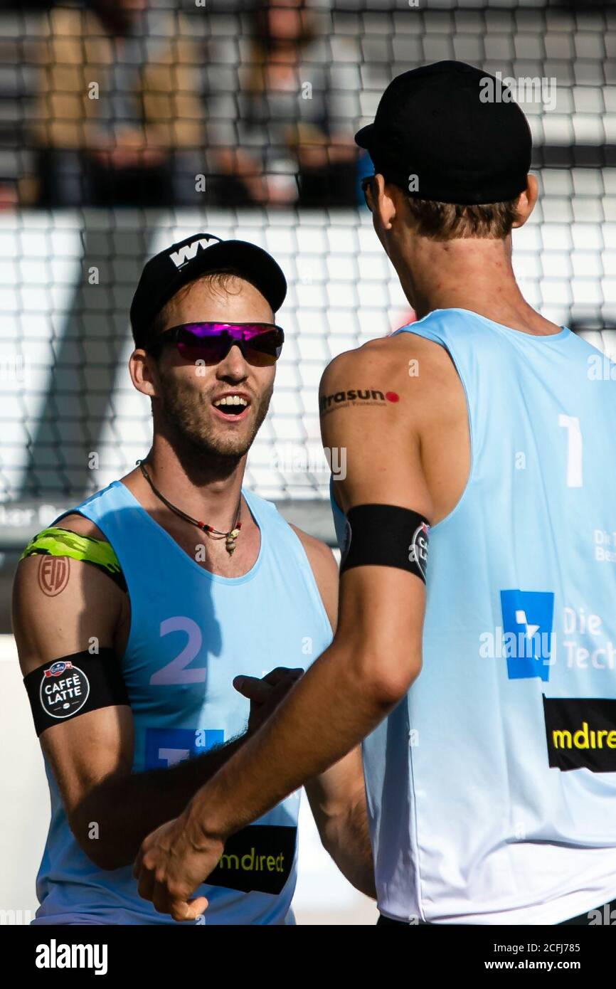 Timmendorfer strand beach volleyball hi-res stock photography and ...