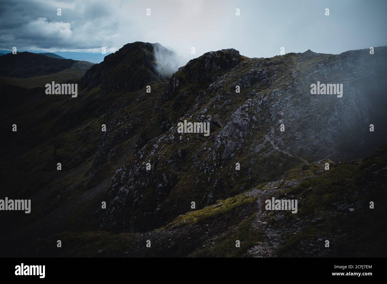 Aonach eagach ridge hi-res stock photography and images - Alamy