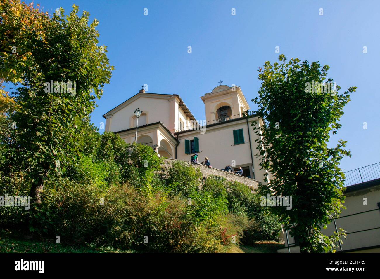 Montevecchia, province of Lecco, Brianza, Lombardy, Italy. Shrine of ...