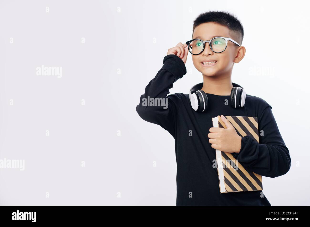Smart talented Vietnamese kid Stock Photo - Alamy
