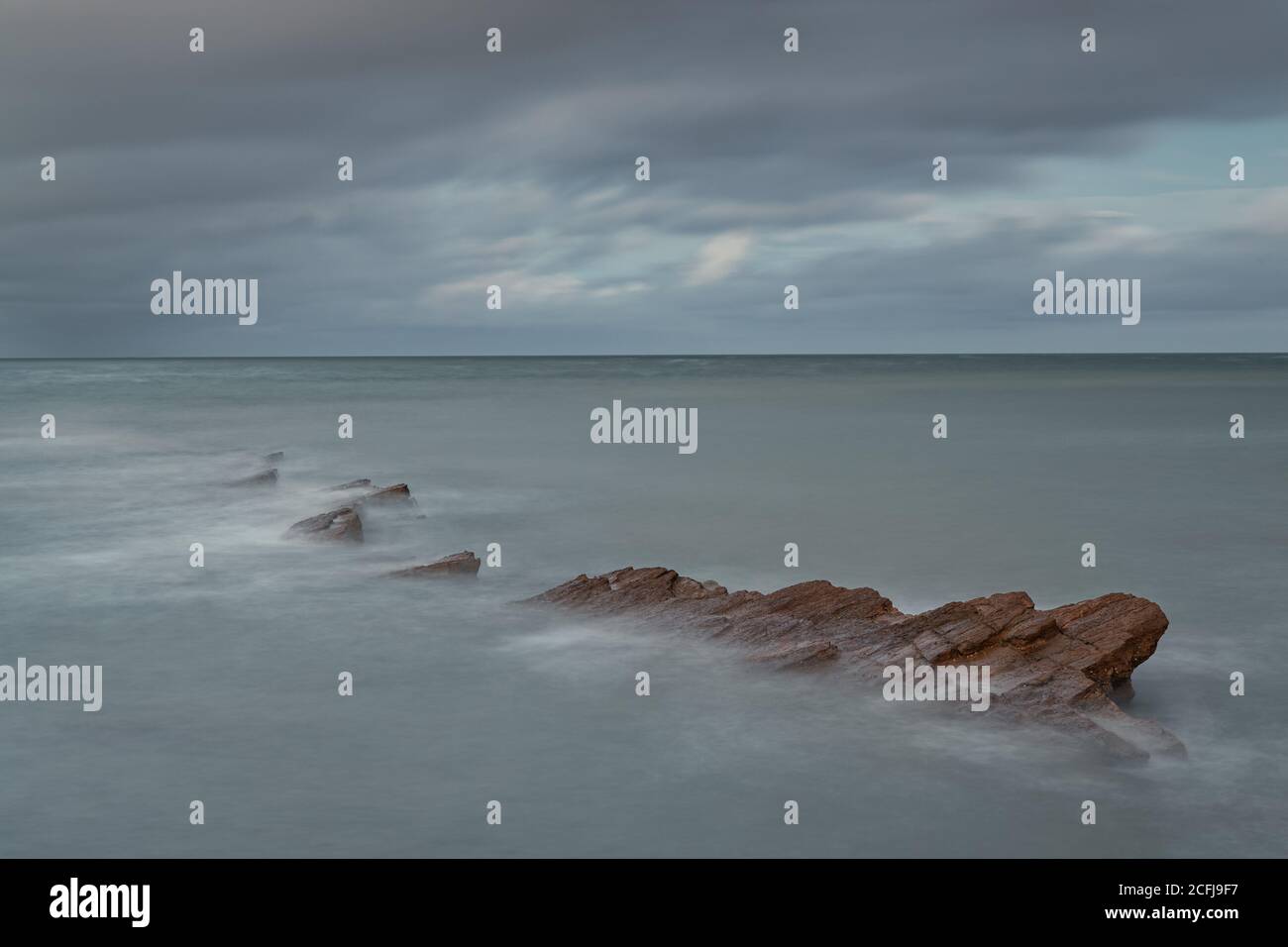 Peveril Point on the Jurassic coast near Swanage Stock Photo - Alamy