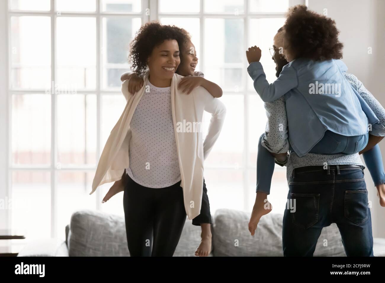 Children adult catch hi-res stock photography and images - Alamy