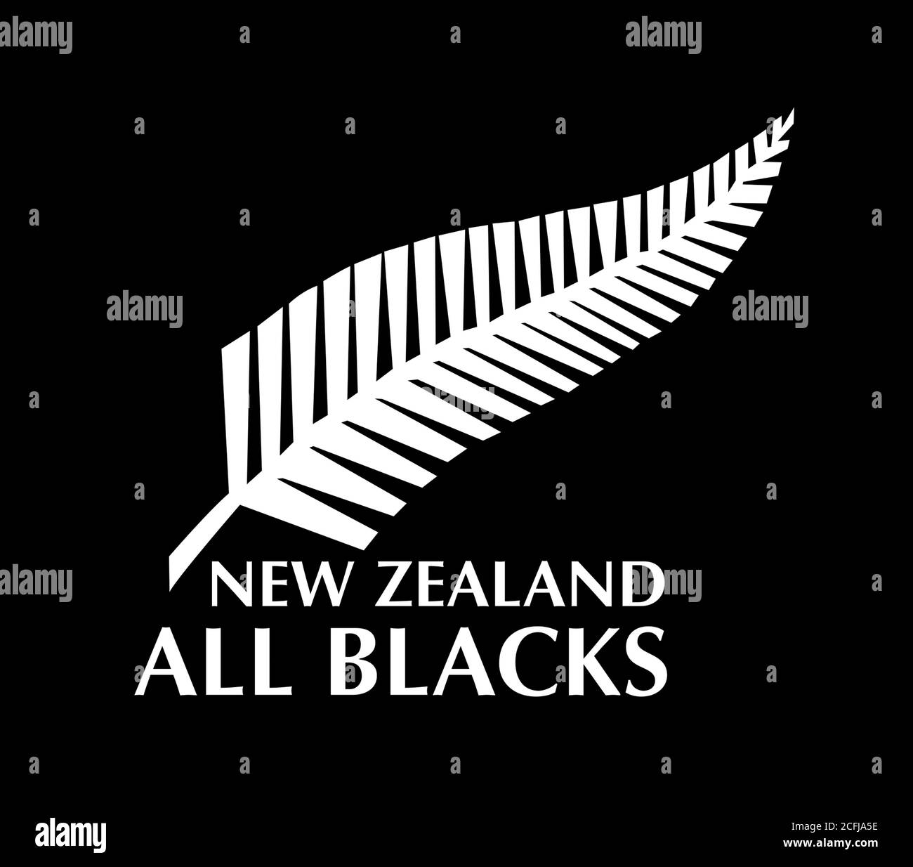 New Zealand rugby team Stock Photo - Alamy