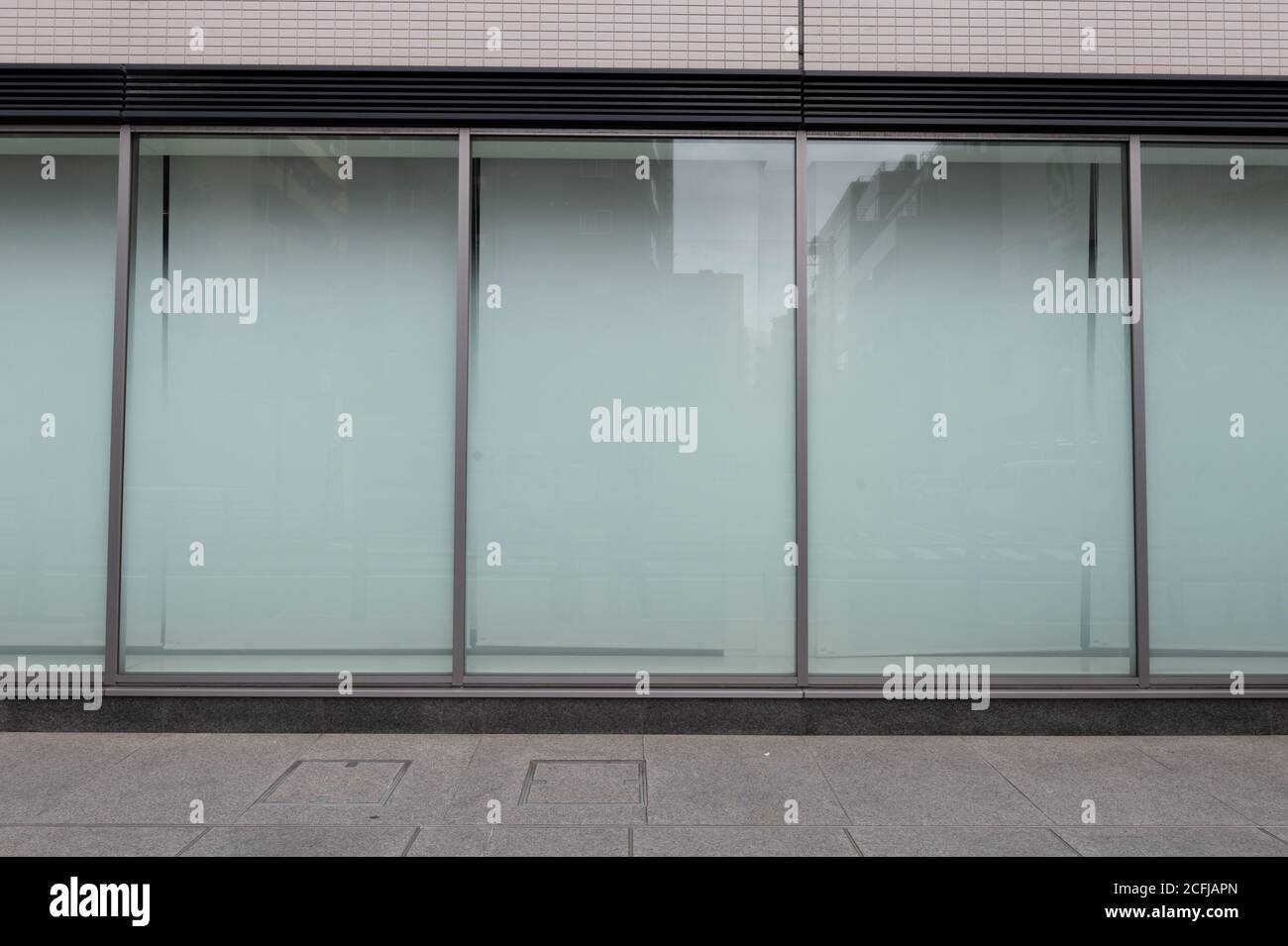 Shop Boutique Store Front with Big Window and Place for Name Stock ...