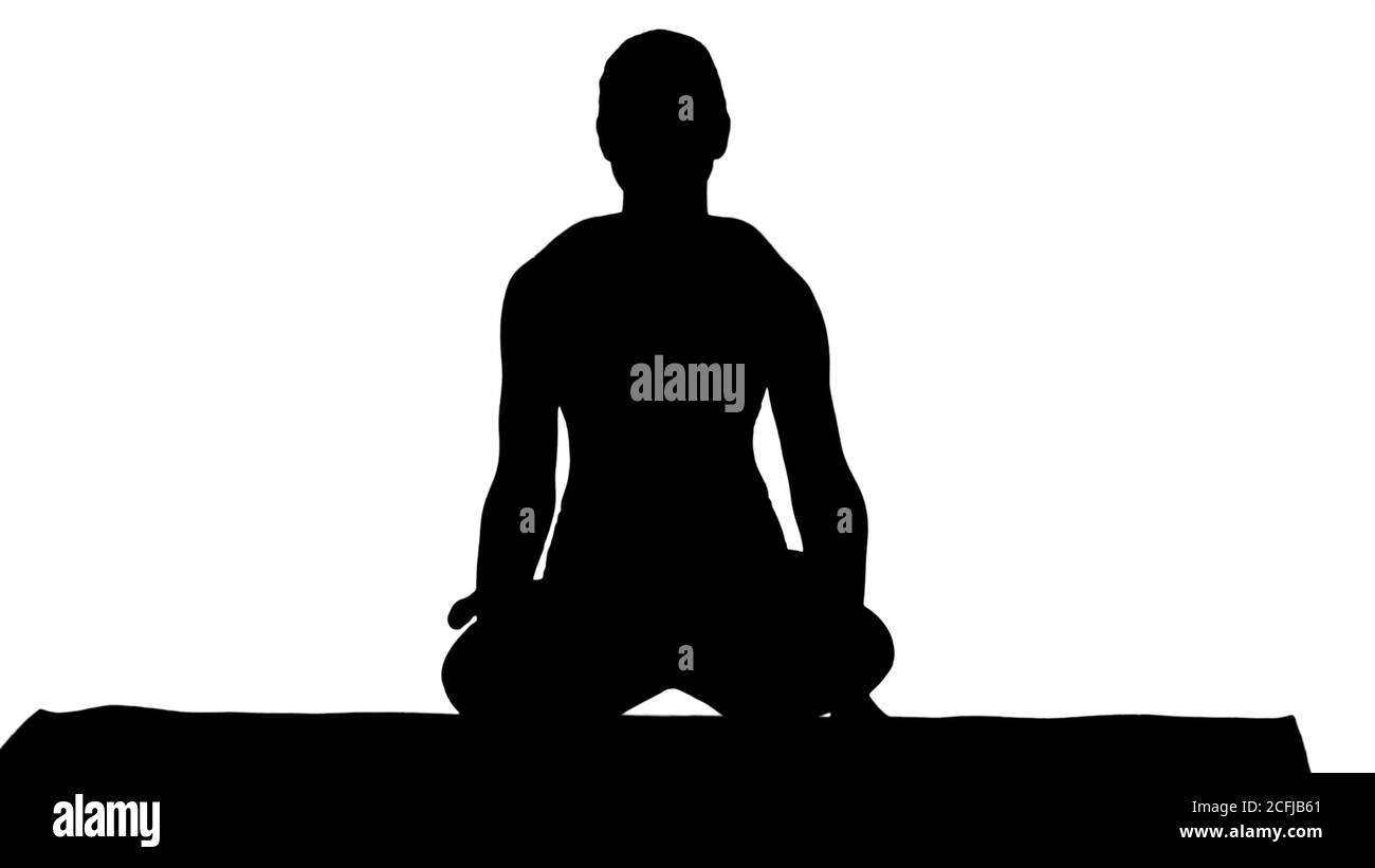 Crossed legs cross legged posture position Black and White Stock Photos ...