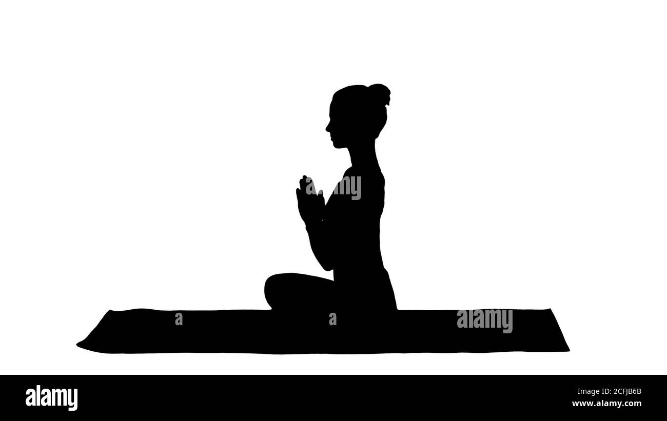 Lotus Pose Silhouette