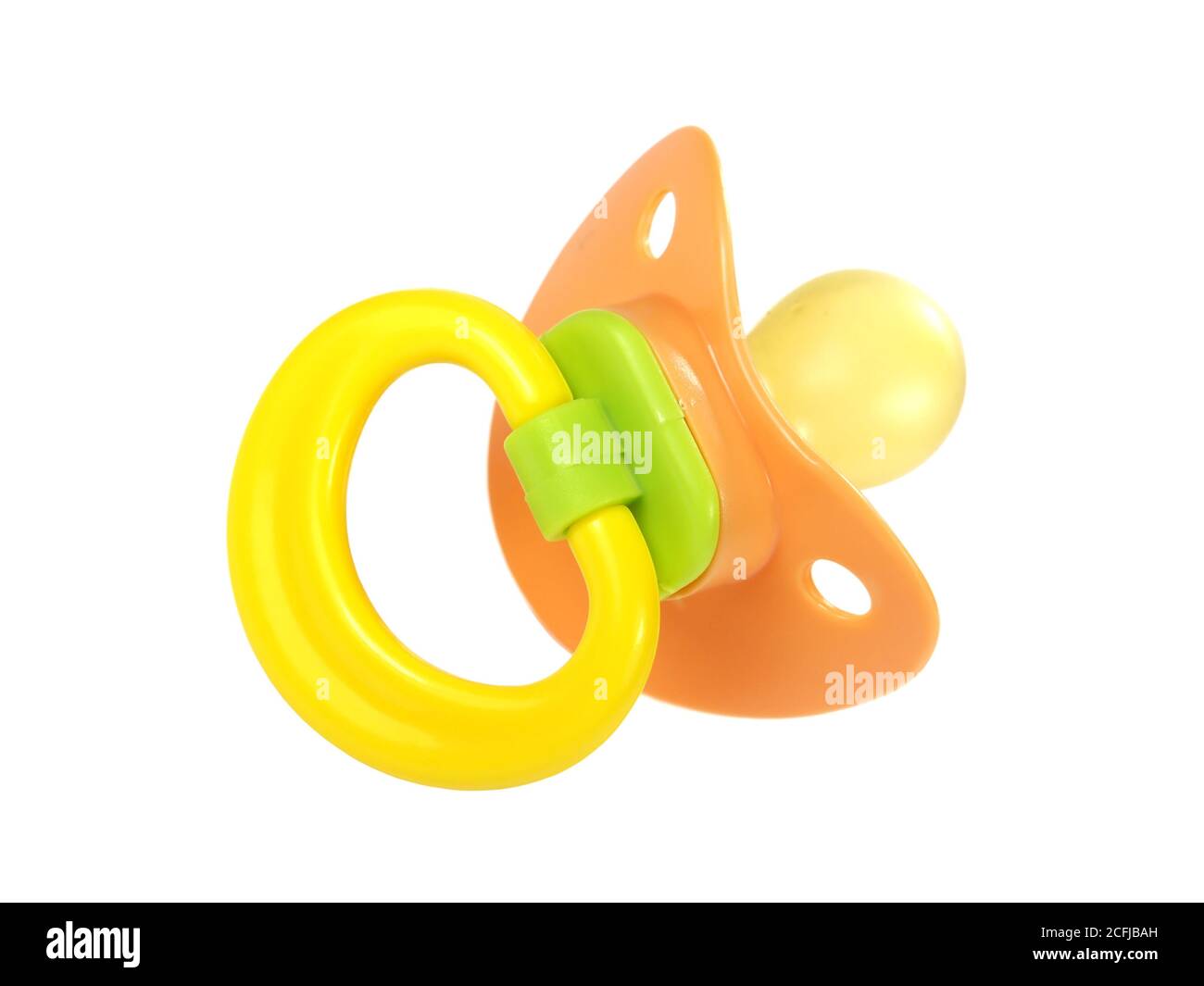 Baby dummy or pacifier isolated on white background Stock Photo - Alamy