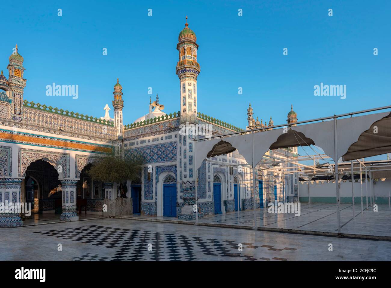 shrine in bhit shah , sindh Pakistan Stock Photo - Alamy