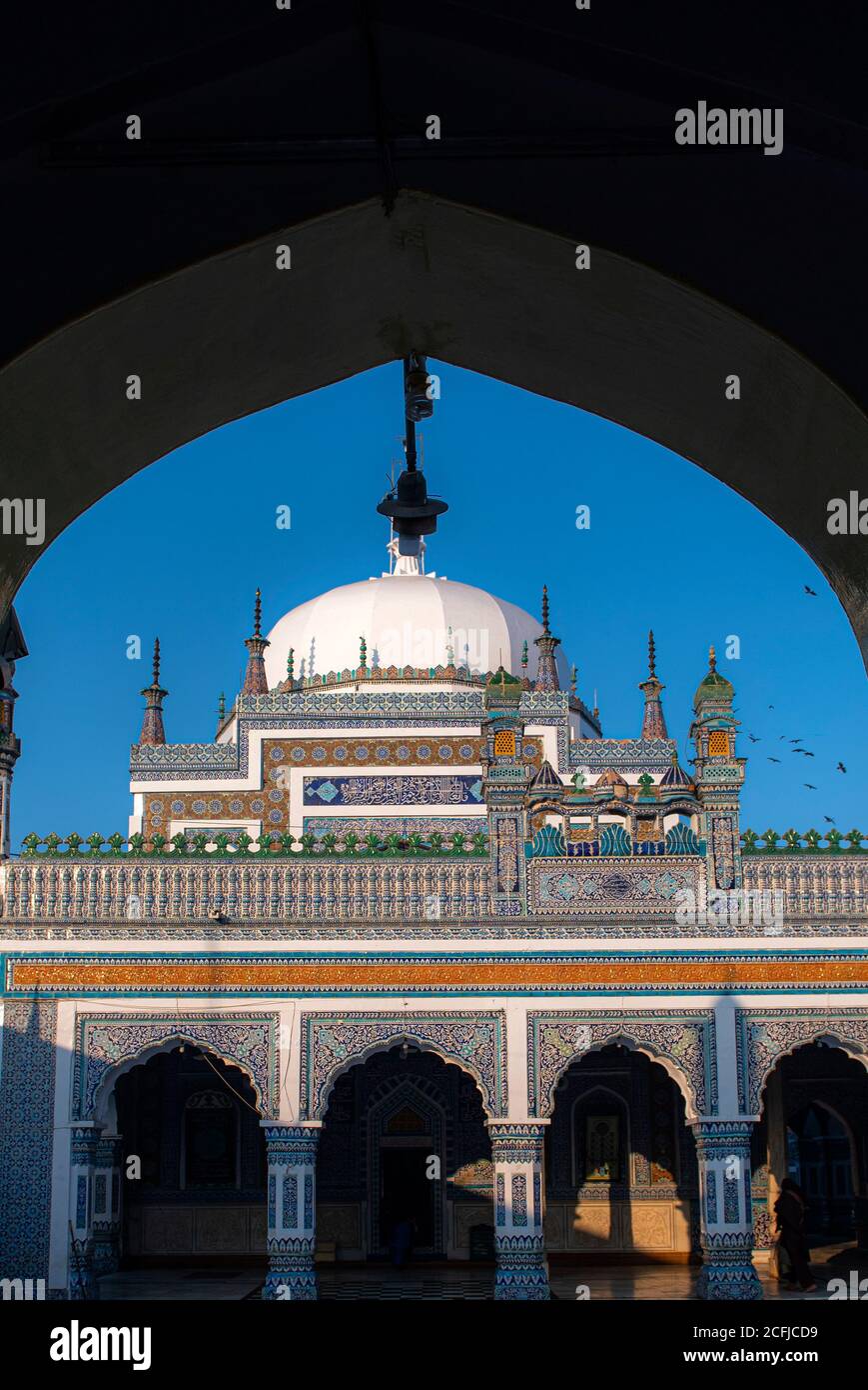 shrine in bhit shah , sindh Pakistan Stock Photo - Alamy