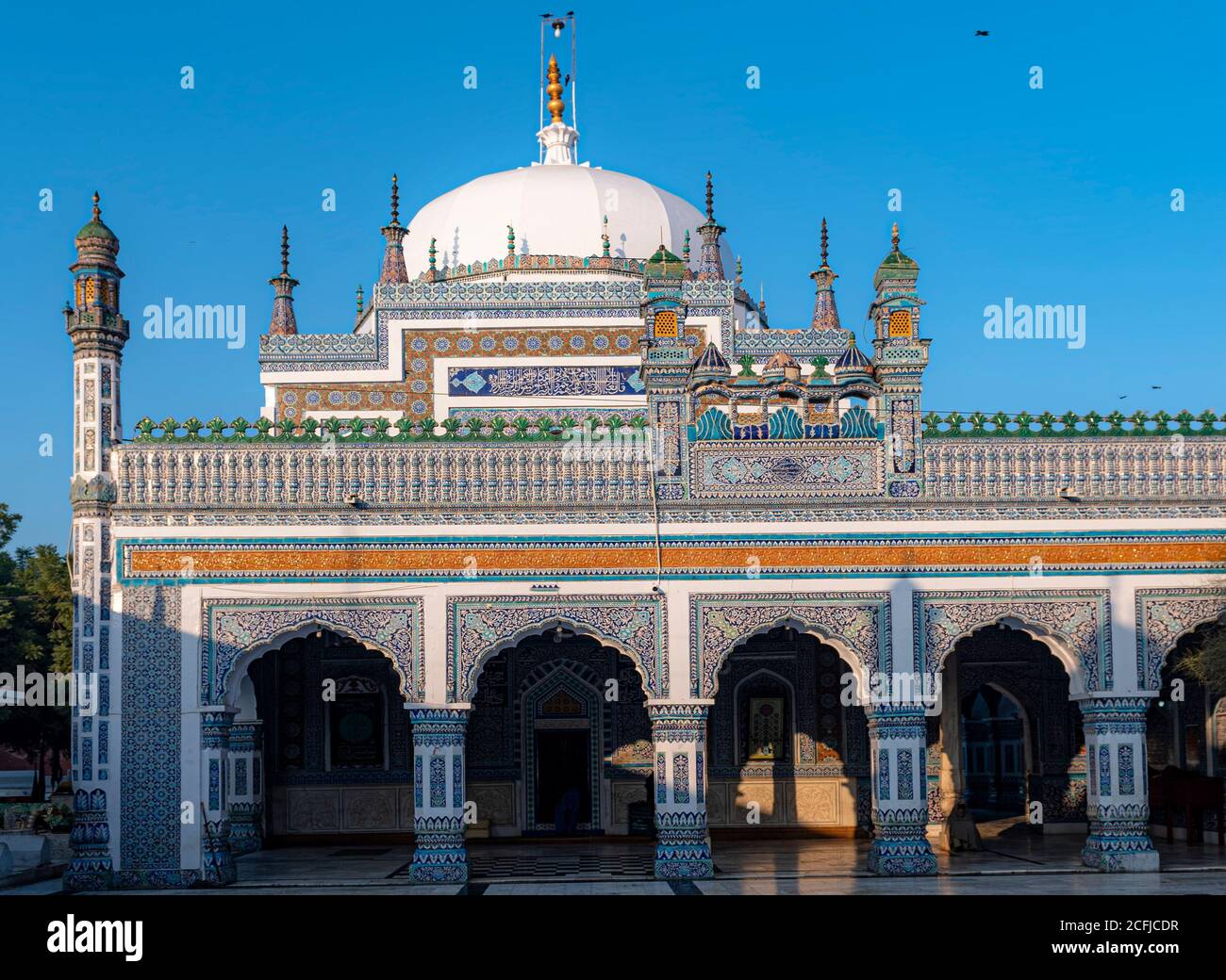 shrine in bhit shah , sindh Pakistan Stock Photo - Alamy