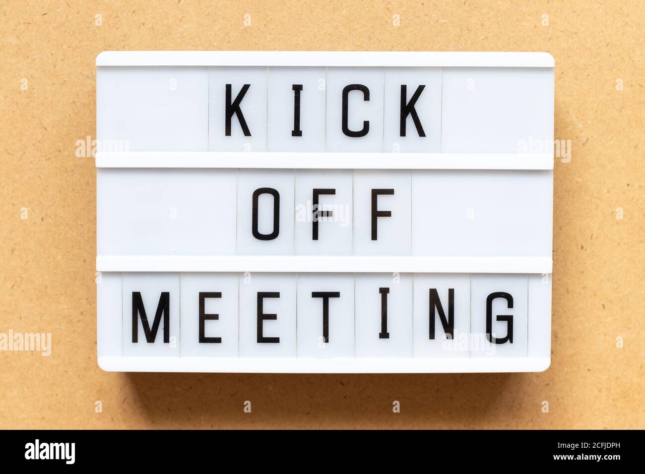 Kick off word hi-res stock photography and images - Alamy