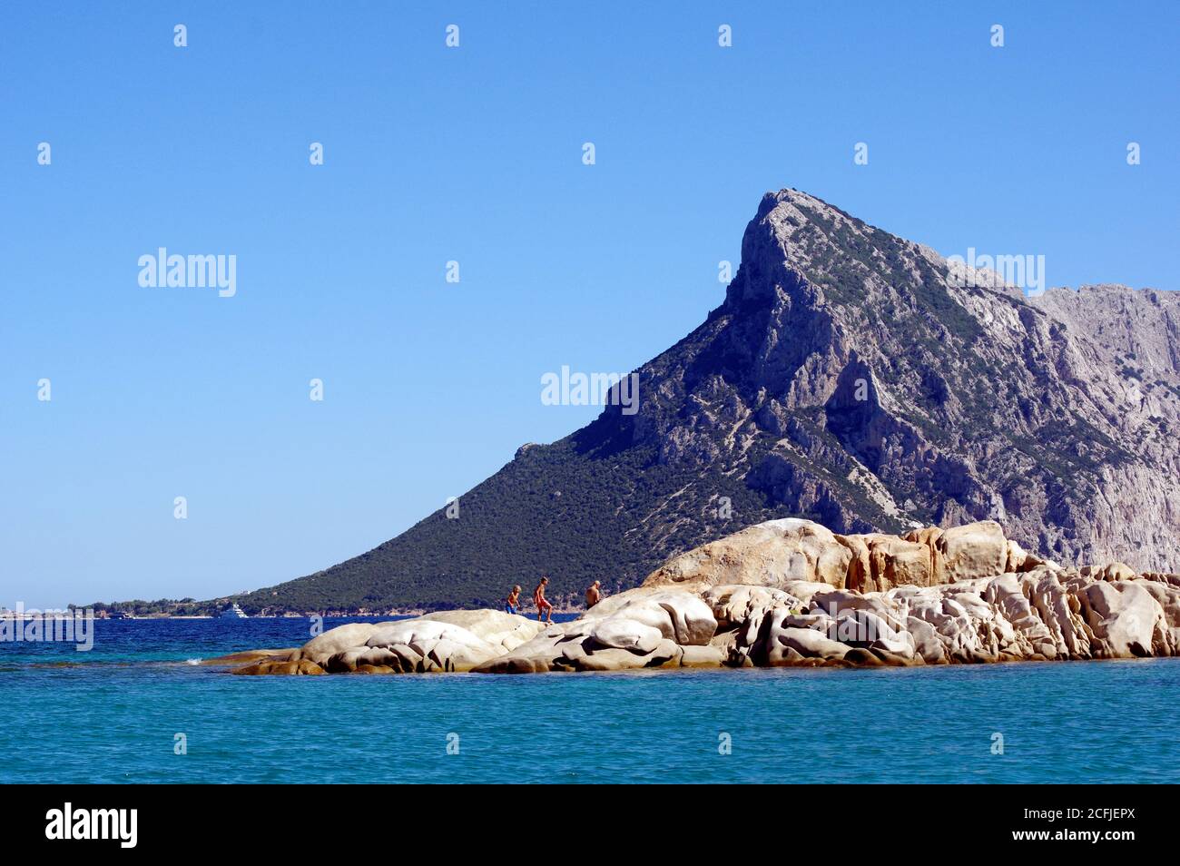 Sardinia tavolara island view hi-res stock photography and images - Alamy